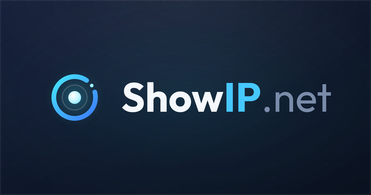 How to Find Your Local IP Address | ShowIP.net